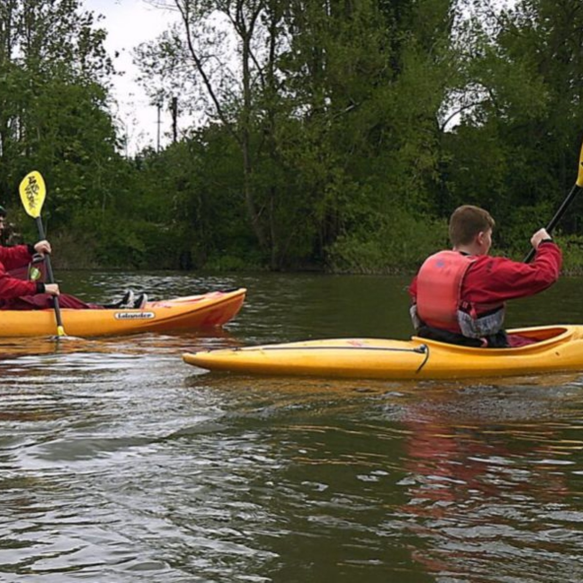 Hamilton School - Kayaking